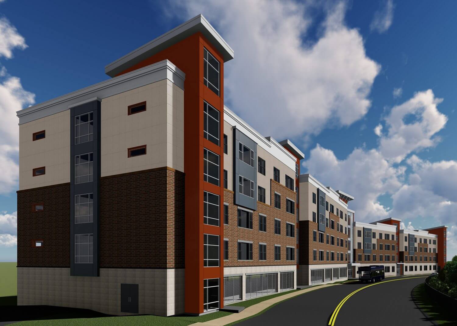 New Mixed-Use Redevelopment | Elevation Study - Sonnenfeld + Trocchia ...